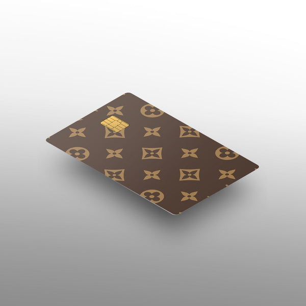 "Monogram" Credit Card Skin - Personalize Your Cards – Come Up Store